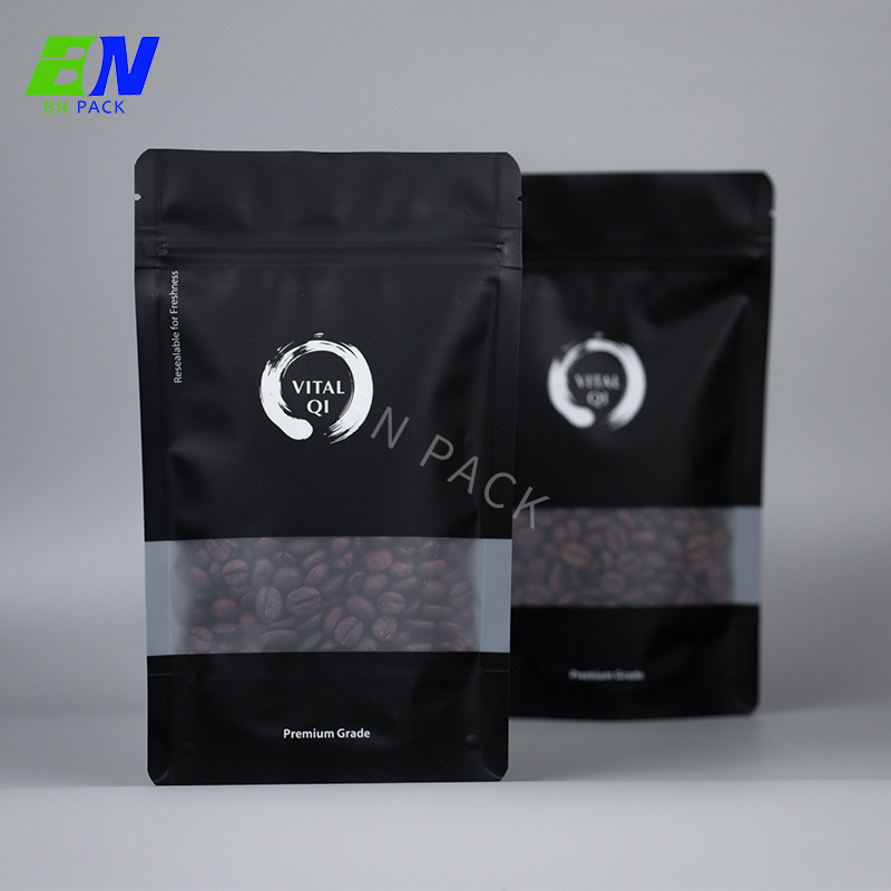 Digital Printing Matte Finish Plastic Flat Bottom Pouch Foil Barrier ...